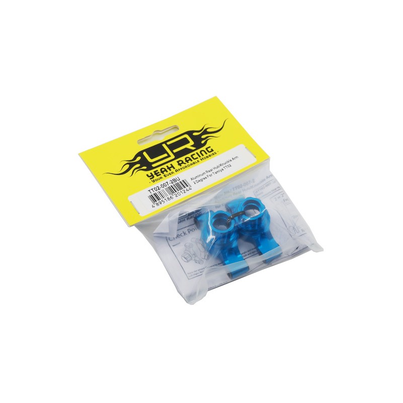 YEAH RACING TT02 ALUMINUM REAR HUB (2º) - Tienda RC