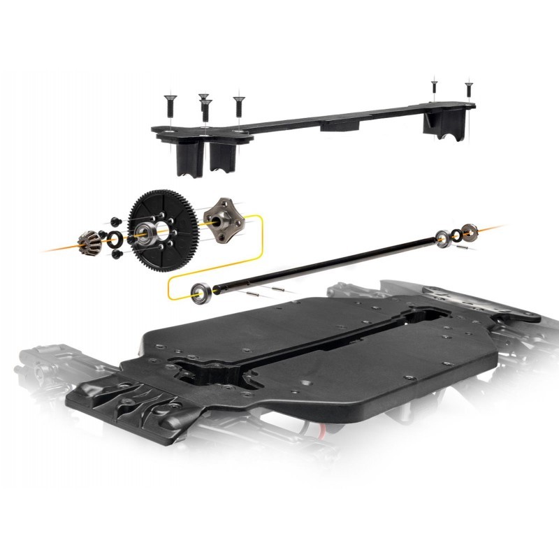 HPI RS4 SPORT 3 FLUX FORD GT HERITAGE EDITION 4WD 1/10 2.4GHZ - Tienda RC