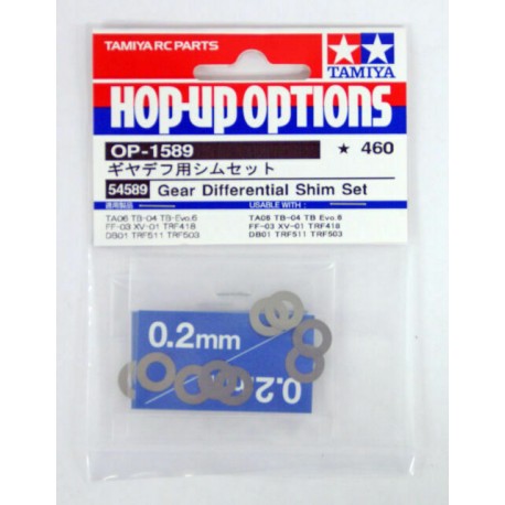 TAMIYA RC GEAR DIFFERENTIAL SHIM SET - Tienda RC