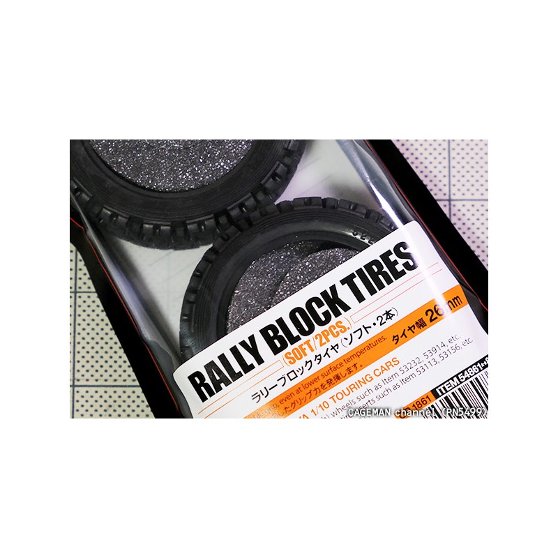 GOMAS TAMIYA RALLY BLOCK SOFT - Tienda RC