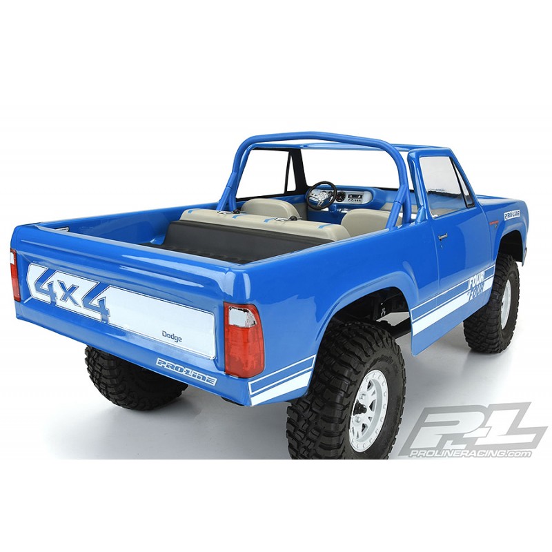 PROLINE 1977 DODGE RAMCHARGER CLEAR BODY FOR 313MMM CRAWLER - Tienda RC