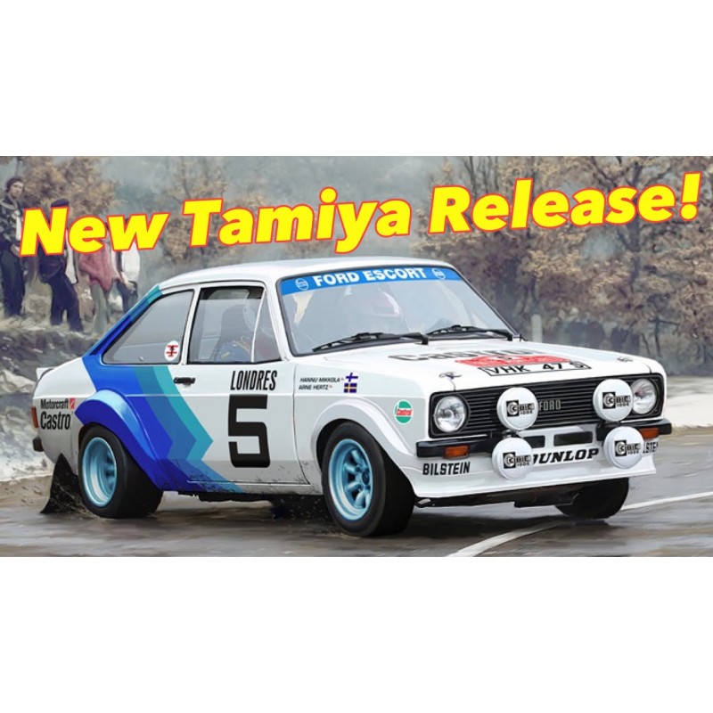 TAMIYA MF01X FORD ESCORT MK.II RALLY (PAINTED BODY) - Tienda RC