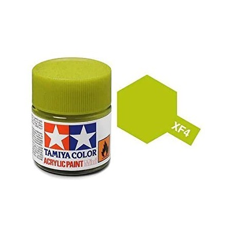 TAMIYA XF4 AMARILLO VERDE MATE - Tienda RC