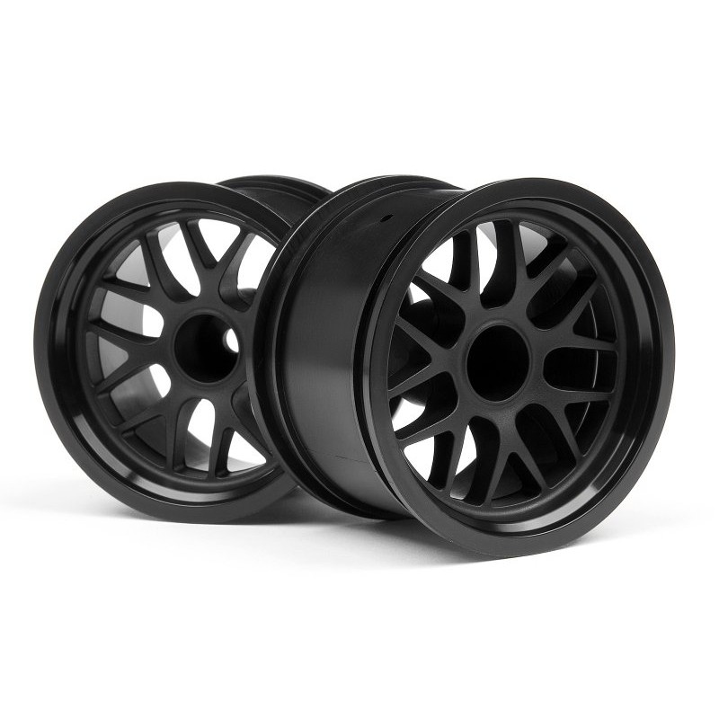 HPI BBS SPOKE WHEEL 48X34MM BLACK (14MM OFFSET/2PCS) - Tienda RC