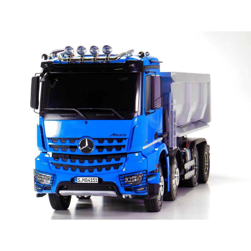 TAMIYA RC MERCEDES BENZ AROCS 4151 8X4 TIPPER TRUCK - Tienda RC