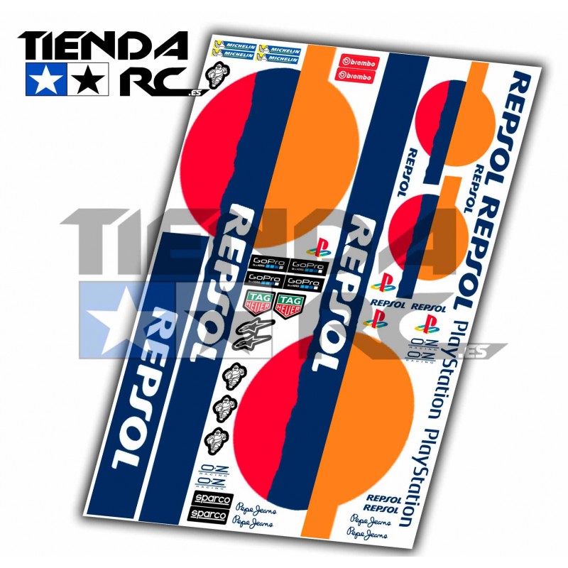 REPSOL DECAL SET - Tienda RC