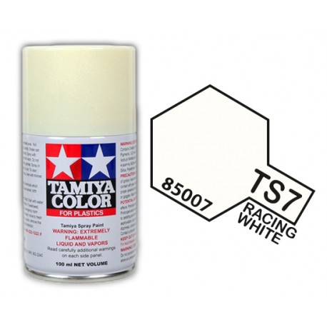 TAMIYA TS7 BLANCO RACING BRILLANTE - Tienda RC