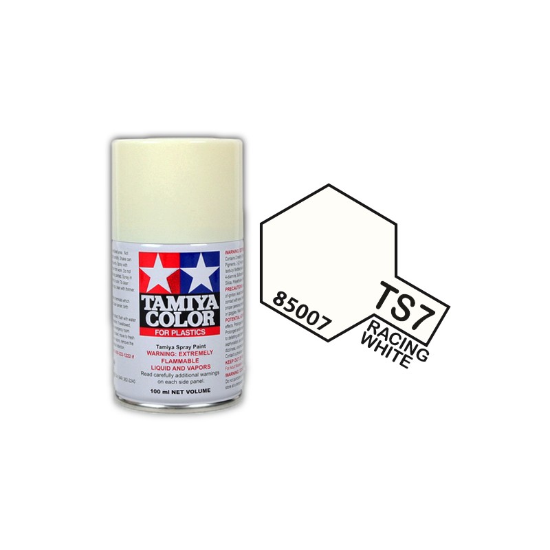 TAMIYA TS7 BLANCO RACING BRILLANTE - Tienda RC