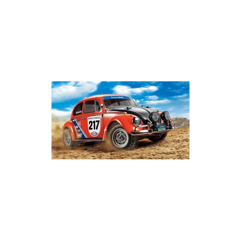 Tamiya Body Set VW Beetle Rally - Tienda RC