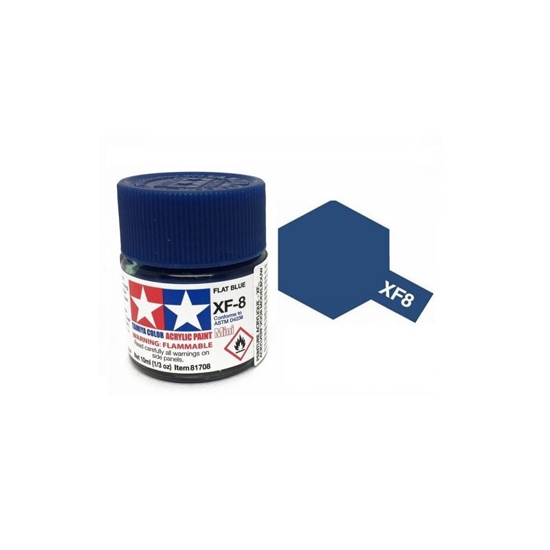 TAMIYA XF8 AZUL MATE - Tienda RC