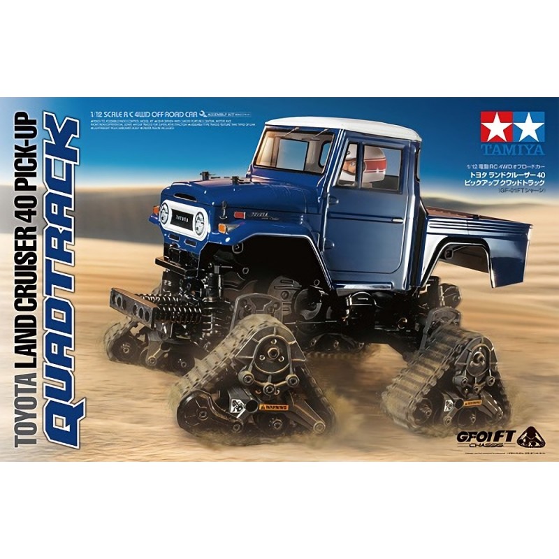 TAMIYA GF-01FT LC40 PICK-UP QUADTRACK - Tienda RC