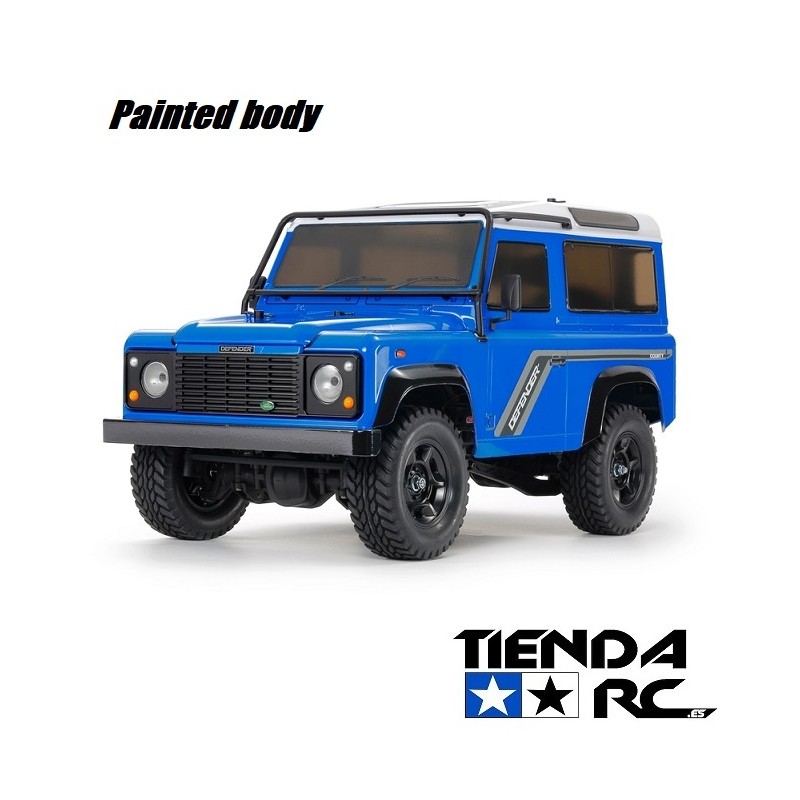 TAMIYA CC02 LAND ROVER DEFENDER 90 (PAINTED BODY)) - Tienda RC
