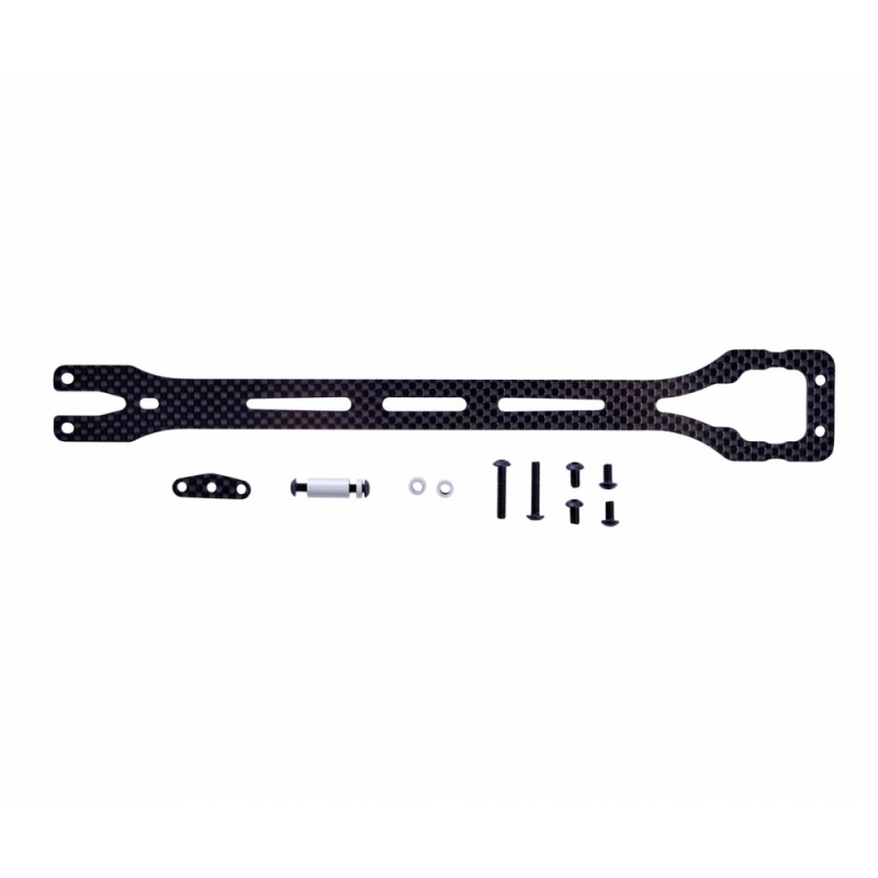 Tamiya TT02 / TT02S upper deck carbon 2mm - Tienda RC