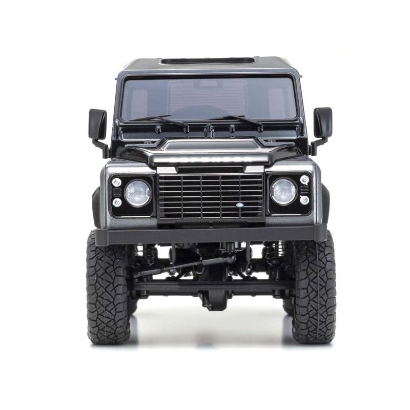 KYOSHO MINI-Z 4X4 LAND ROVER DEFENDER 90 CORRIS GREY/ BLACK - Tienda RC