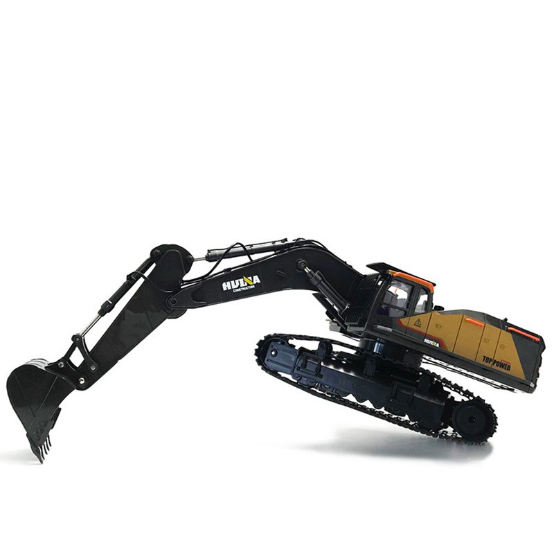EXCAVADORA HUINA 1592 1/14 MODELO VOLVO SEMI METALICA 2,4GHZ - Tienda RC