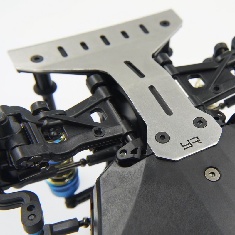 YEAH RACING STAINLESS STEEL CHASSIS PROTECTOR PLATE SET FOR TAMIYA XV ...