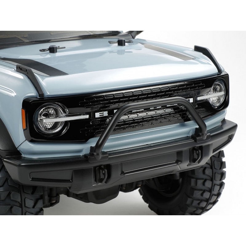 TAMIYA CC02 FORD BRONCO 2021 Blue-Gray Painted Body - Tienda RC
