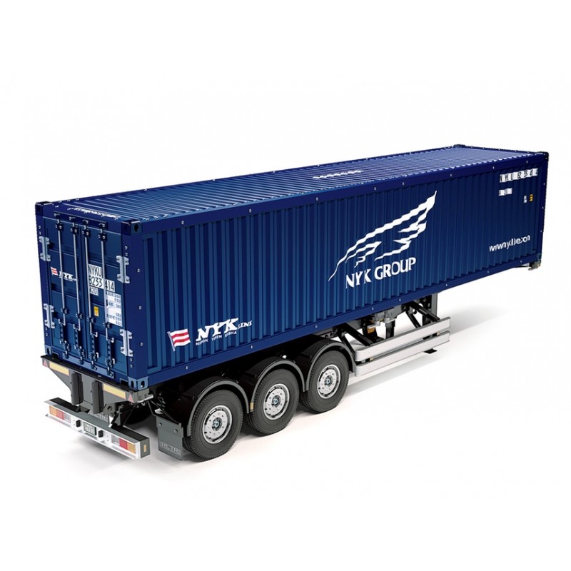 TAMIYA CONTAINER TRAILER NYK 40Ft 3-Axle - Tienda RC
