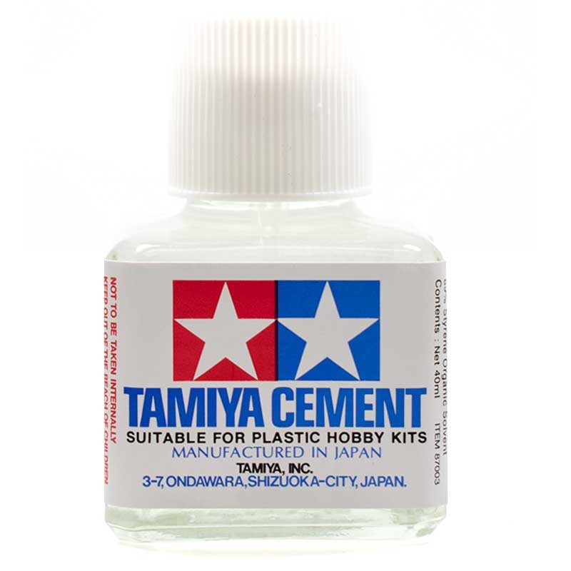 TAMIYA CEMENT 40ML - Tienda RC