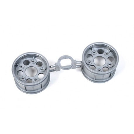 TAMIYA 30MM WHEELS 2PC-TYPE Wheel Only (2Pcs) - Tienda RC