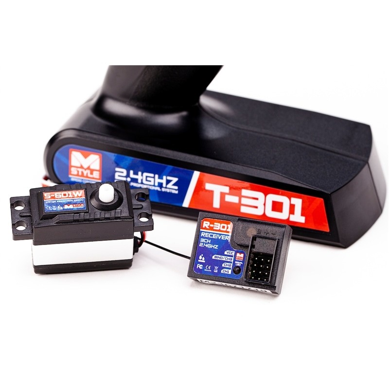 Mstyle R/C Set - Radioset, Servo, Battery and Charger - Tienda RC