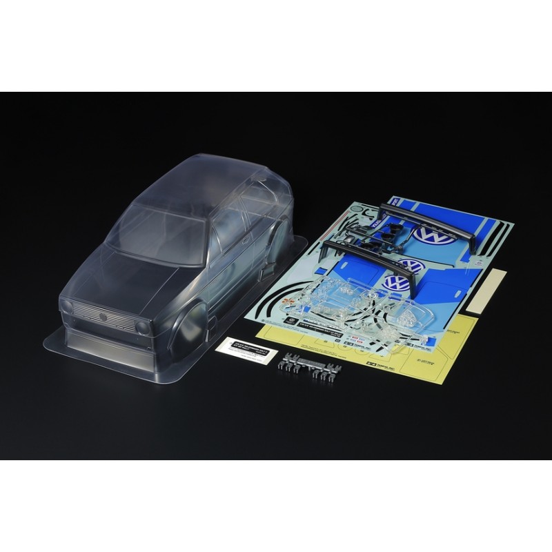TAMIYA BODY SET VOLKSWAGEN GOLF II Gti 16V Rally - Tienda RC