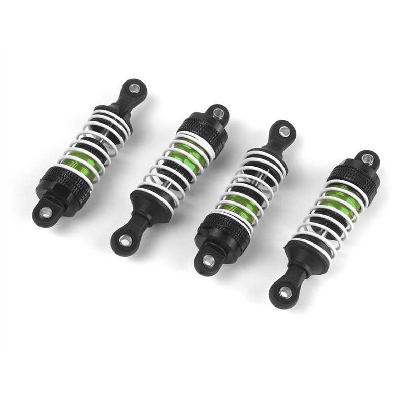 Maverick Aluminum Oil-Filled Shock Absorber Set Green/4pcs - Tienda RC