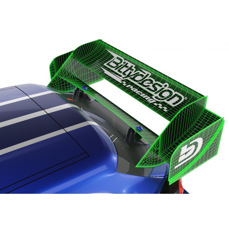 Bittydesign P10R 1/10 190mm rally clear body (Hard) - Tienda RC