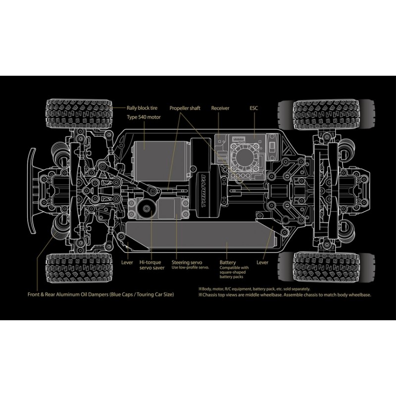 TAMIYA XM-01 PRO CHASSIS KIT - Tienda RC