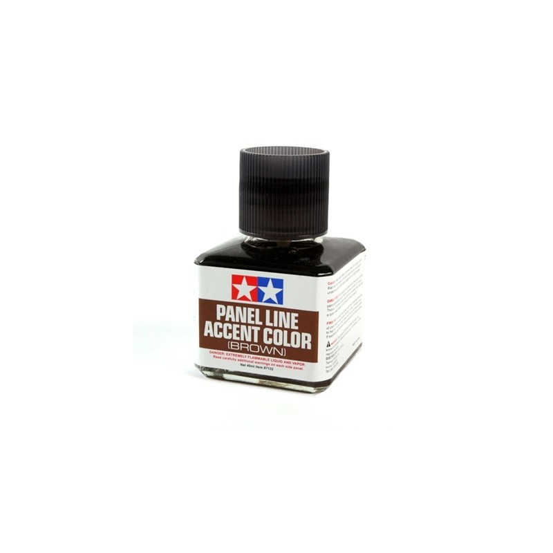 TAMIYA PANEL LINE ACCENT COLOR (BROWN) - Tienda RC