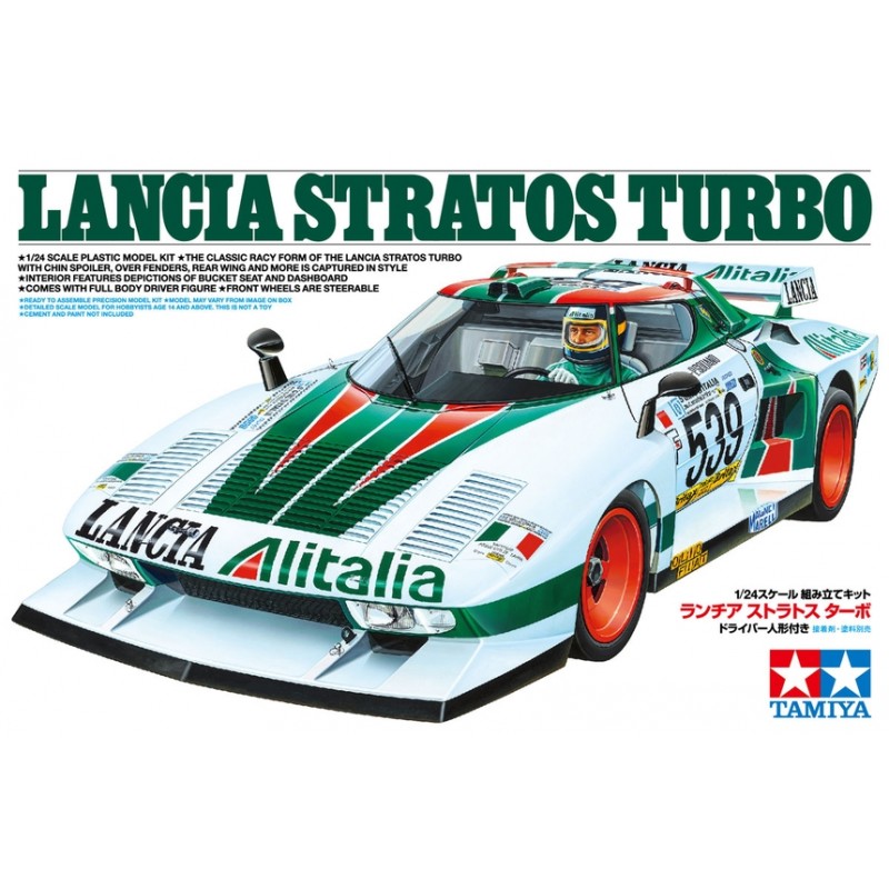 Tamiya 1/24 Lancia Stratos Turbo Kit - Tienda RC