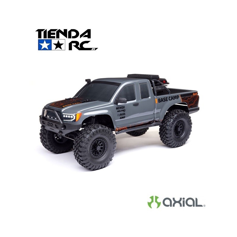 AXIAL SCX10 III Base Camp 1/10 4X4 Rock Crawler RTR, Grey - Tienda RC