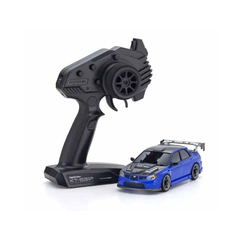Kyosho Mini-Z AWD Subaru Impreza WRX Aero Kit Blue (MA020/KT531P ...