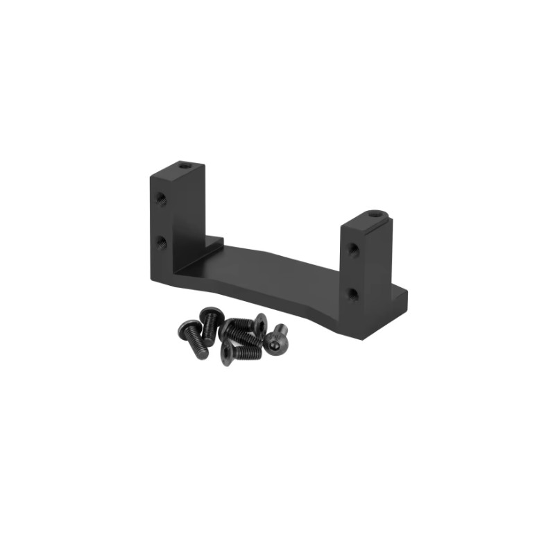 TT02 Aluminum Servo Mount (Black) - Tienda RC