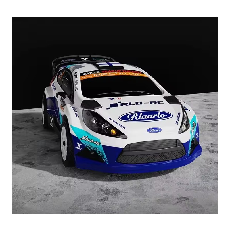 Rlaarlo 1/10 Carbon Fiber Brushless RTR 4WD RC Rally Car,XTS-F10 (White ...