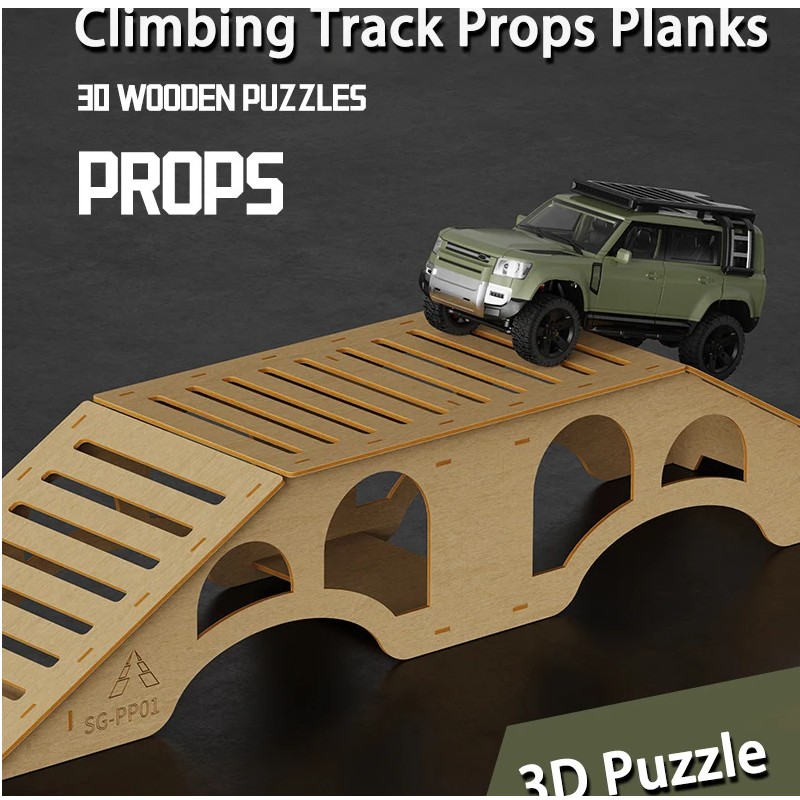 Pinecone Model climbing car props (Arch Bridge) - Tienda RC