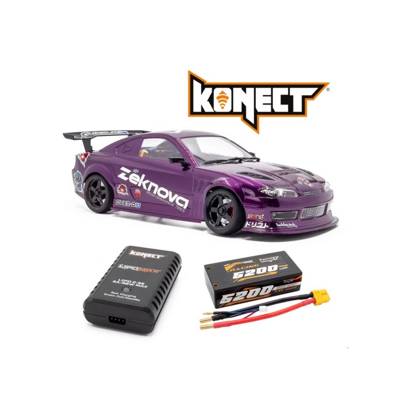 Hobbytech OVER-D10 drift 1/10 RTR PACK - Tienda RC