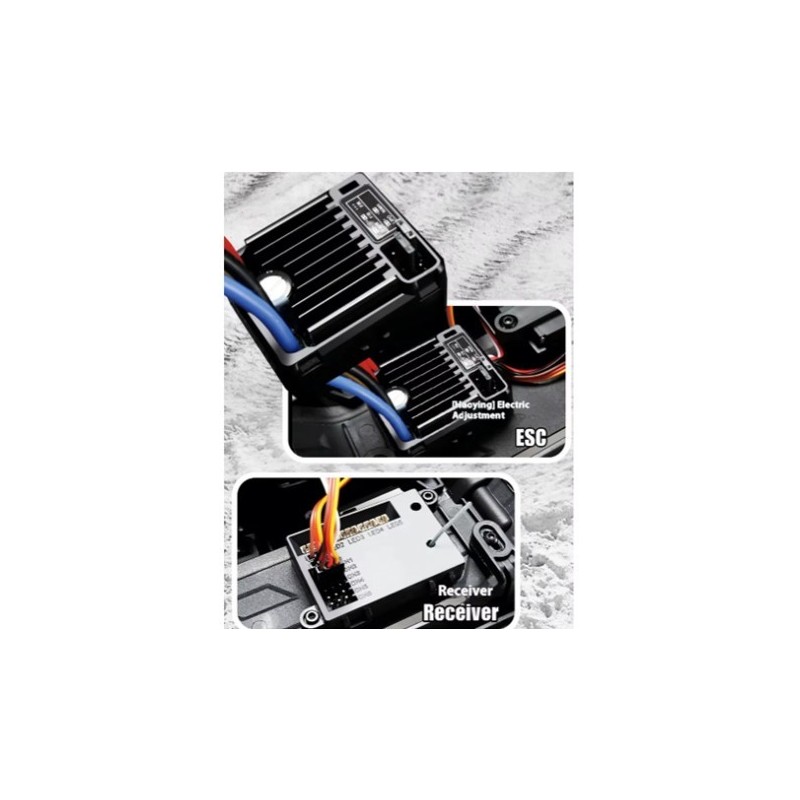 Hb Toys Wilderness Rtr (Dumbo-TX,Diff-Locks,Winch,2 speed,led) - Tienda RC