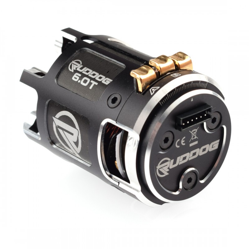RUDDOG Racing RP542 6.0T 540 Sensored Brushless Motor - Tienda RC