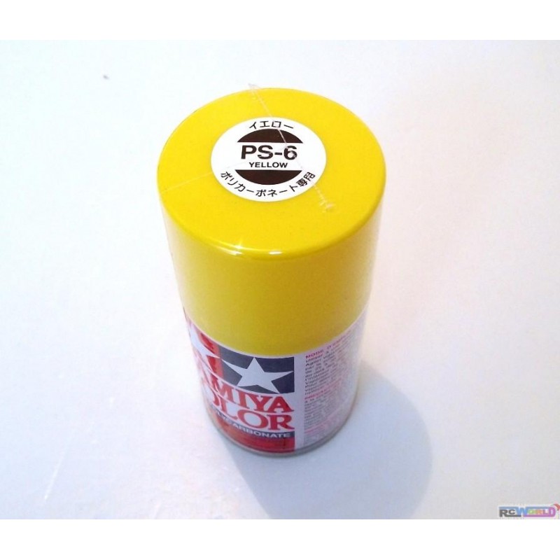 TAMIYA PS6 AMARILLO - Tienda RC